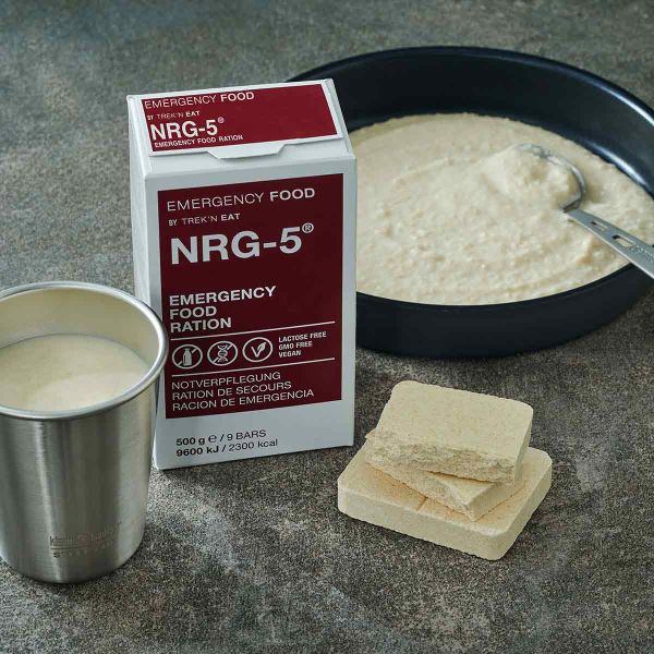 NRG-5 Emergency Ration - 20 Years - Compact Survival Rations